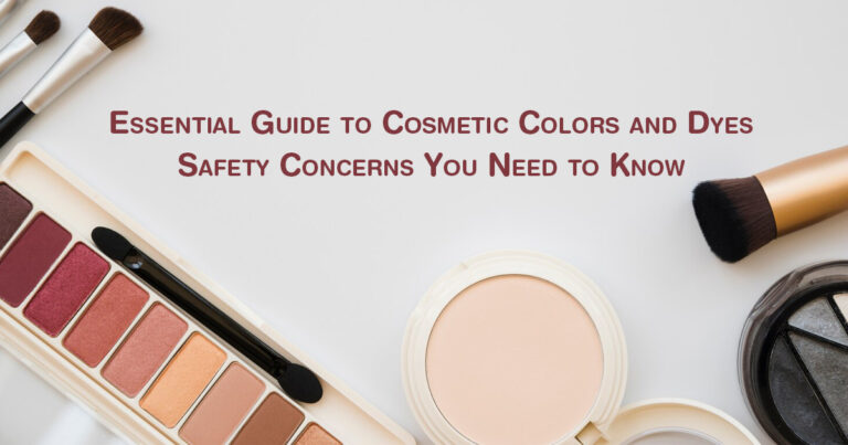 Cosmetic Colors and Dyes: Types, Safety, and Uses