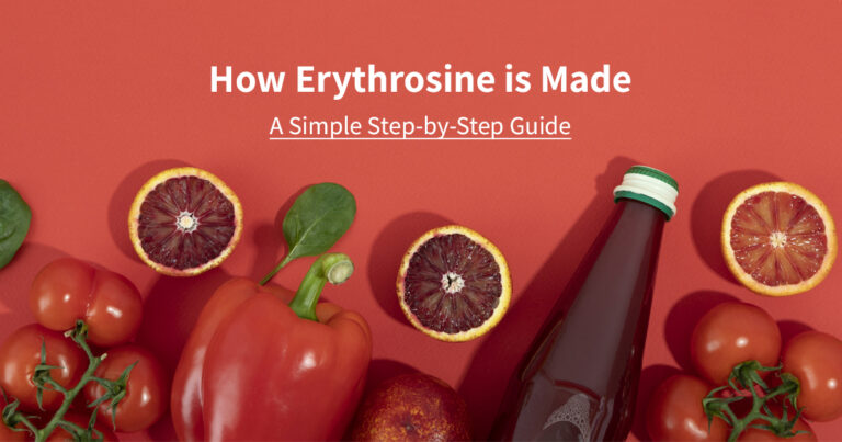 How Erythrosine Is Made: Explanation of the Red Dye E127