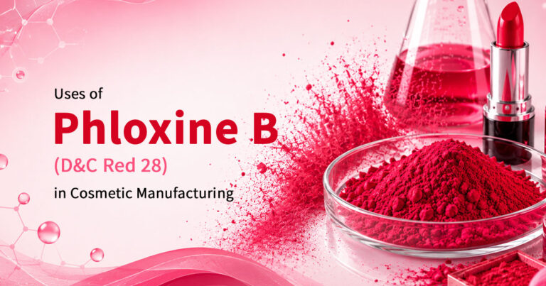 Uses of Phloxine B (D&C Red 28) in Cosmetic Manufacturing